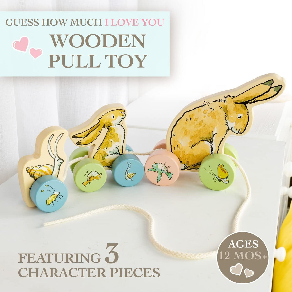 Kids Preferred: GHMILY Wooden Pull Toy – Rhen's Nest Toy Shop
