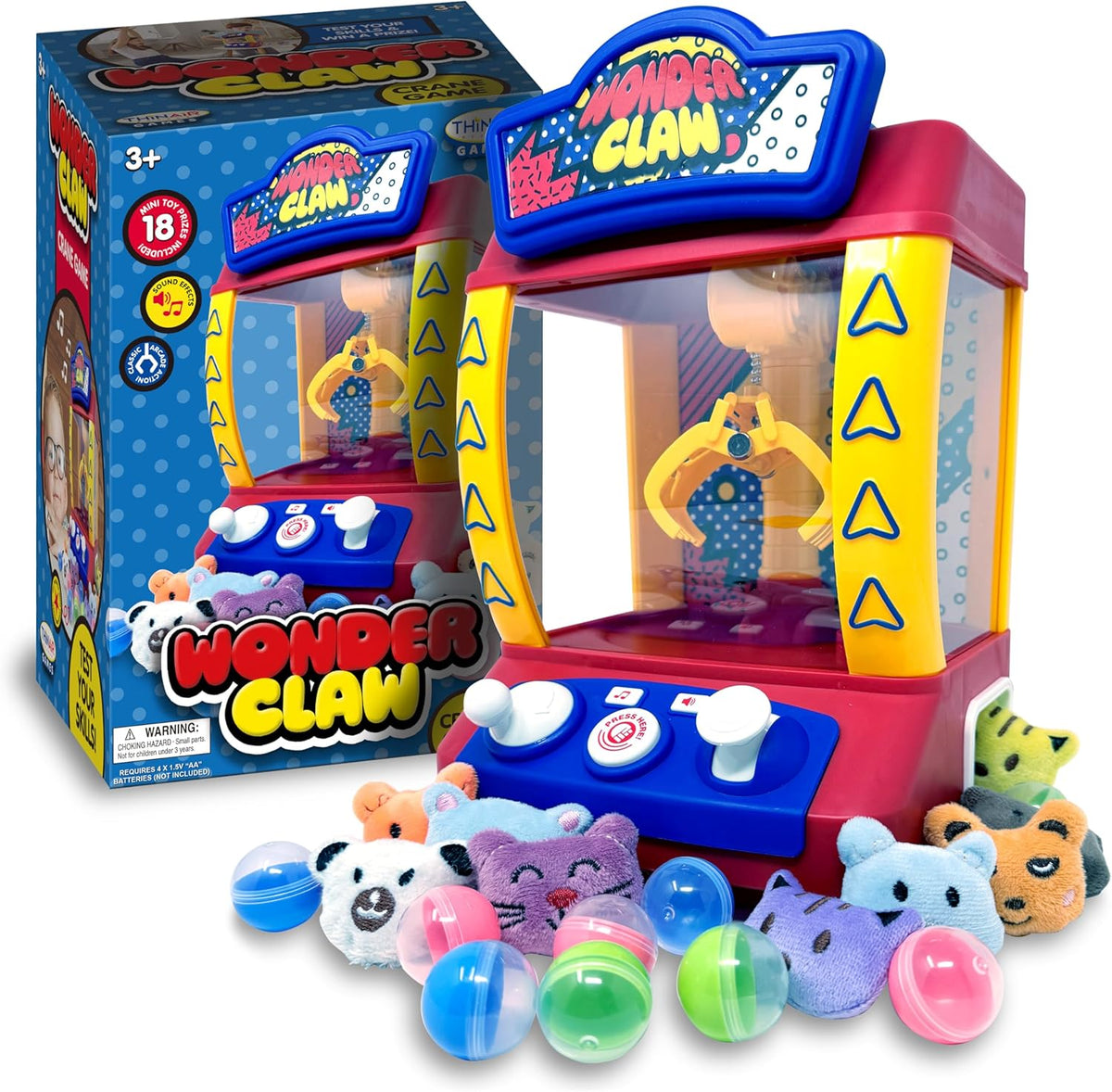 Thin Air Brands: Wonder Claw Crane Game – Rhen's Nest Toy Shop