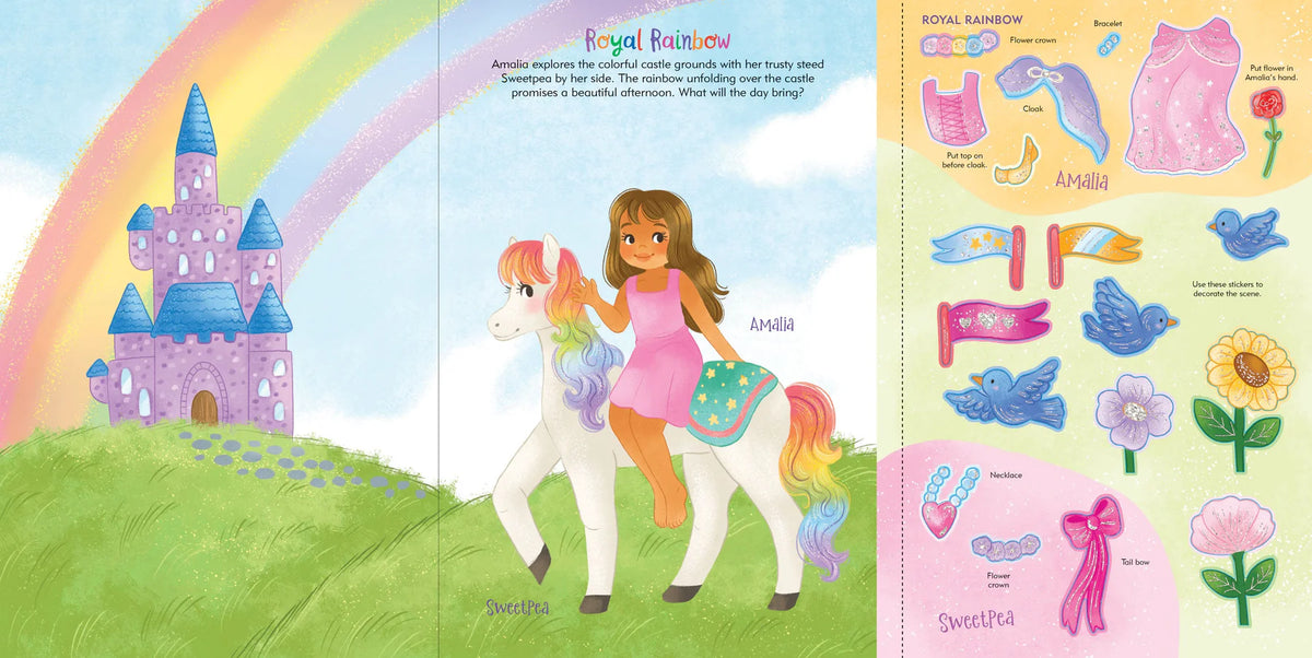 Peter Pauper: Rainbow Magic Sticker Doll Dress-Up Book – Rhen's Nest ...