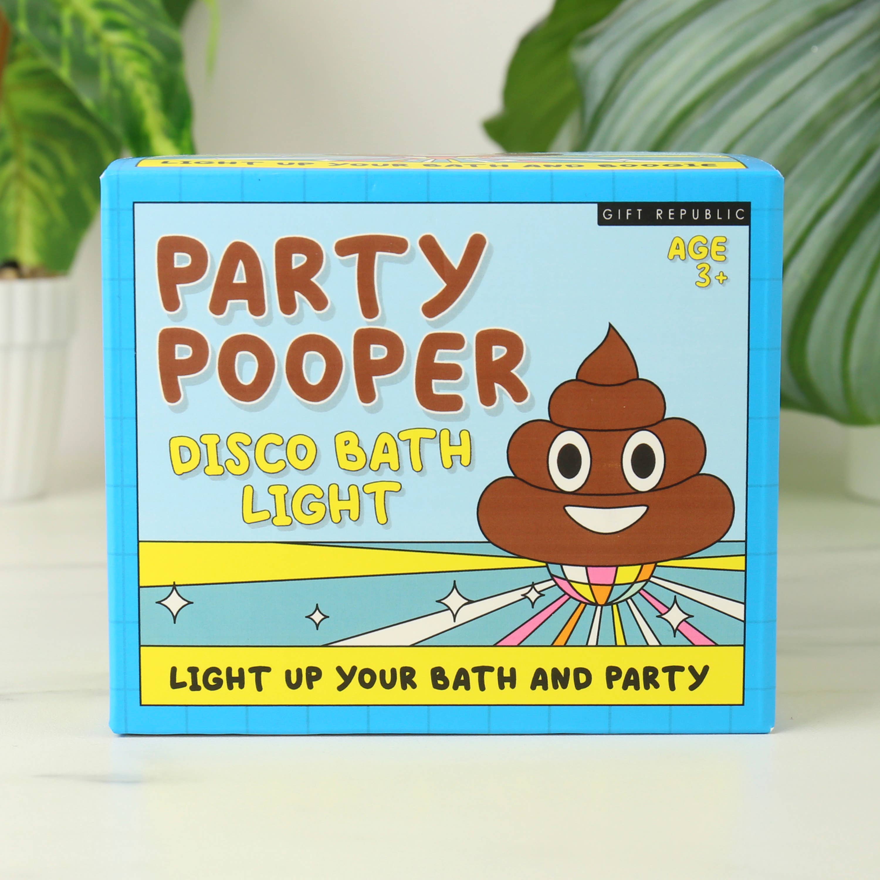 Gift Republic: Party Pooper Disco Bath Light – Rhen's Nest Toy Shop