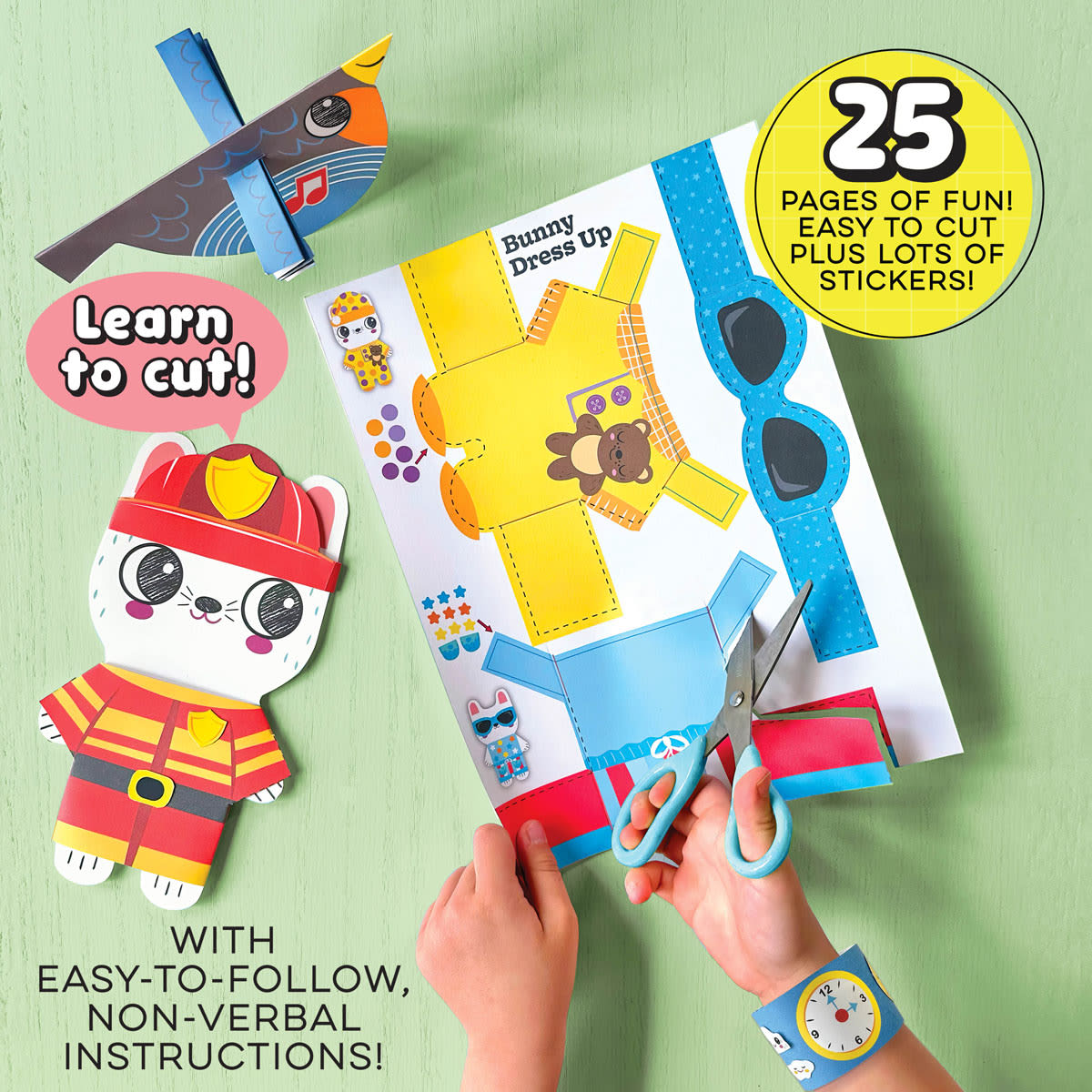Bright Stripes: Art on the Go Cut & Create – Rhen's Nest Toy Shop